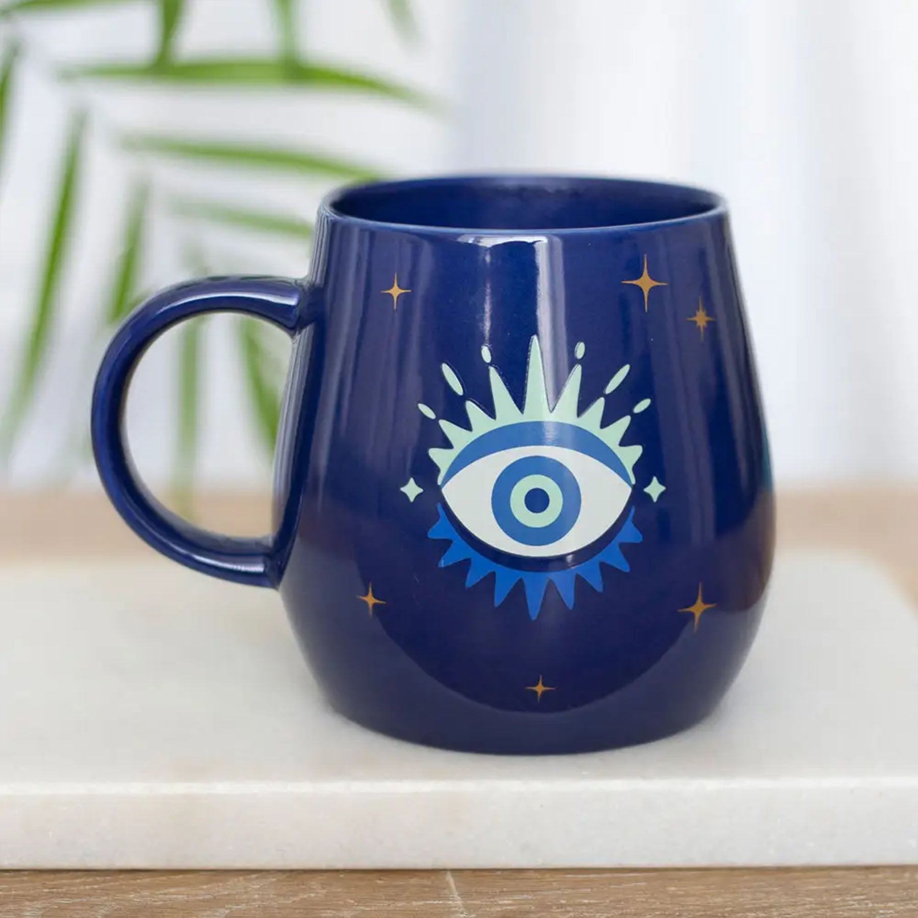 All Seeing Eye Colour Changing Mug - Navy – Hemels