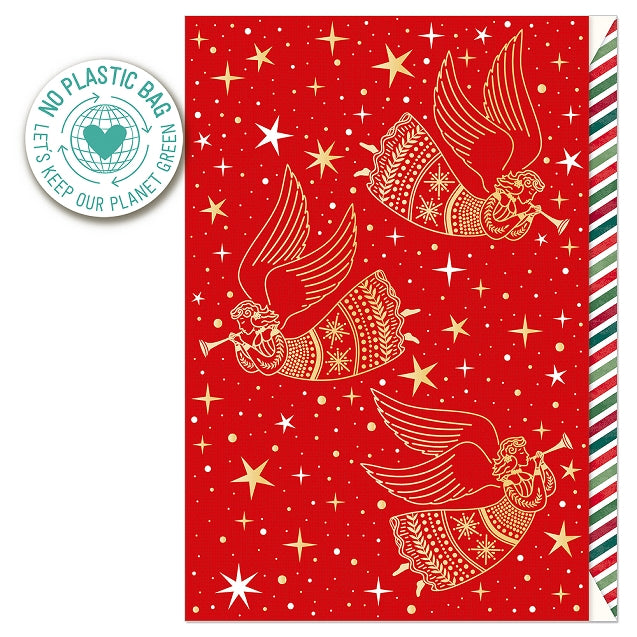 Red Angels Christmas Card – Hemels